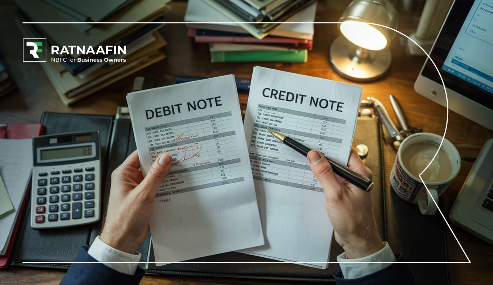 Difference Between Debit Note and Credit Note in GST